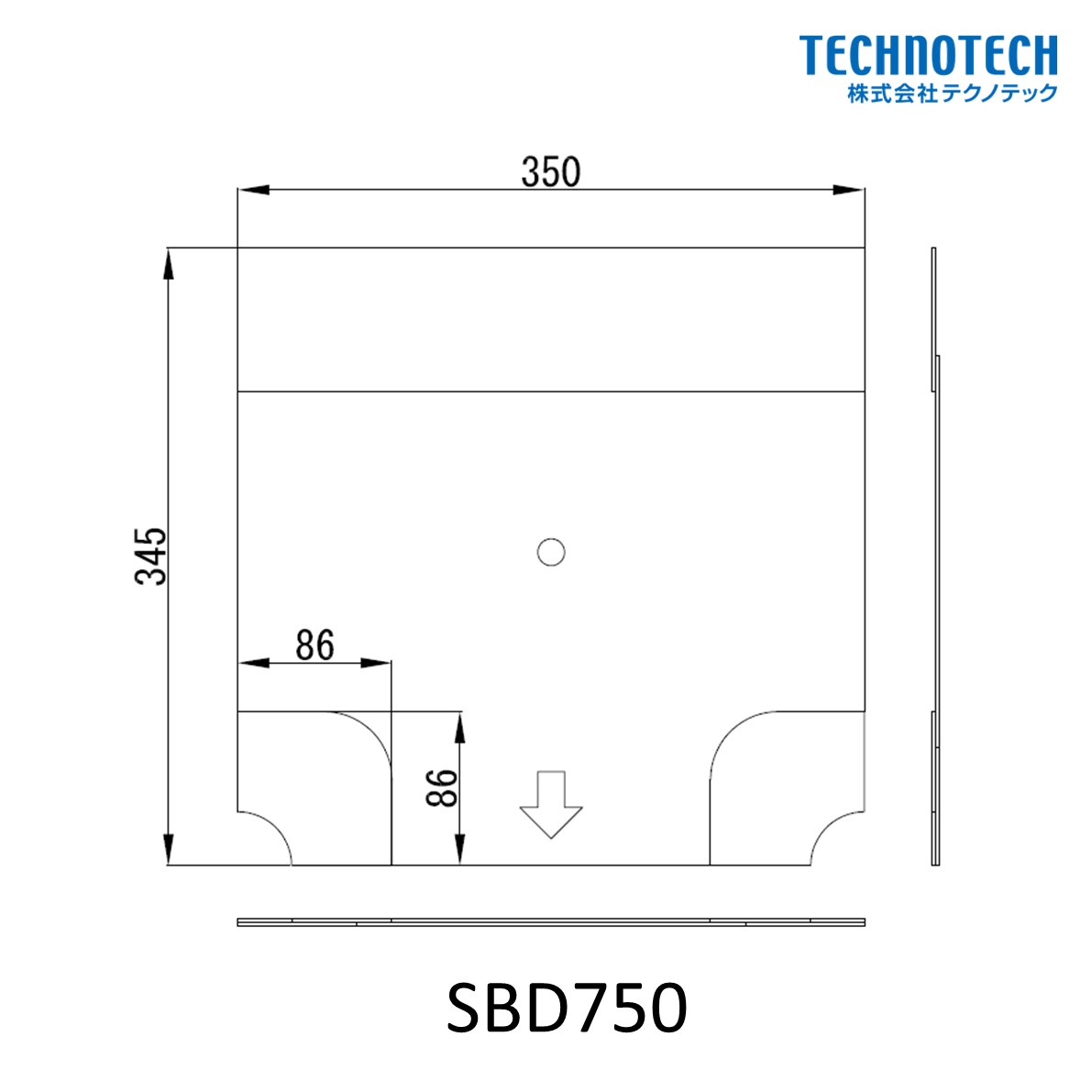 【楽天市場】セーフティボード テクノテック製TPD640/TPD750専用：株式会社テクノテック