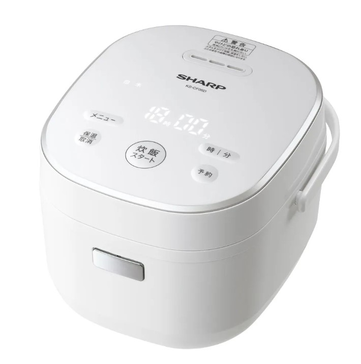 【楽天市場】SHARP KS-CF05D-W ジャー炊飯器 3合沖縄・離島は別途中継料あり：テックギアND