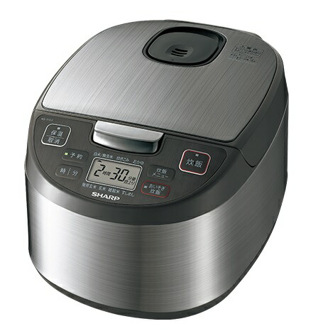 【楽天市場】SHARP KS-S10J-S 5.5合(～1L) 黒厚釜＆球面炊き 炊飯器沖縄・離島は別途中継料有：テックギアND