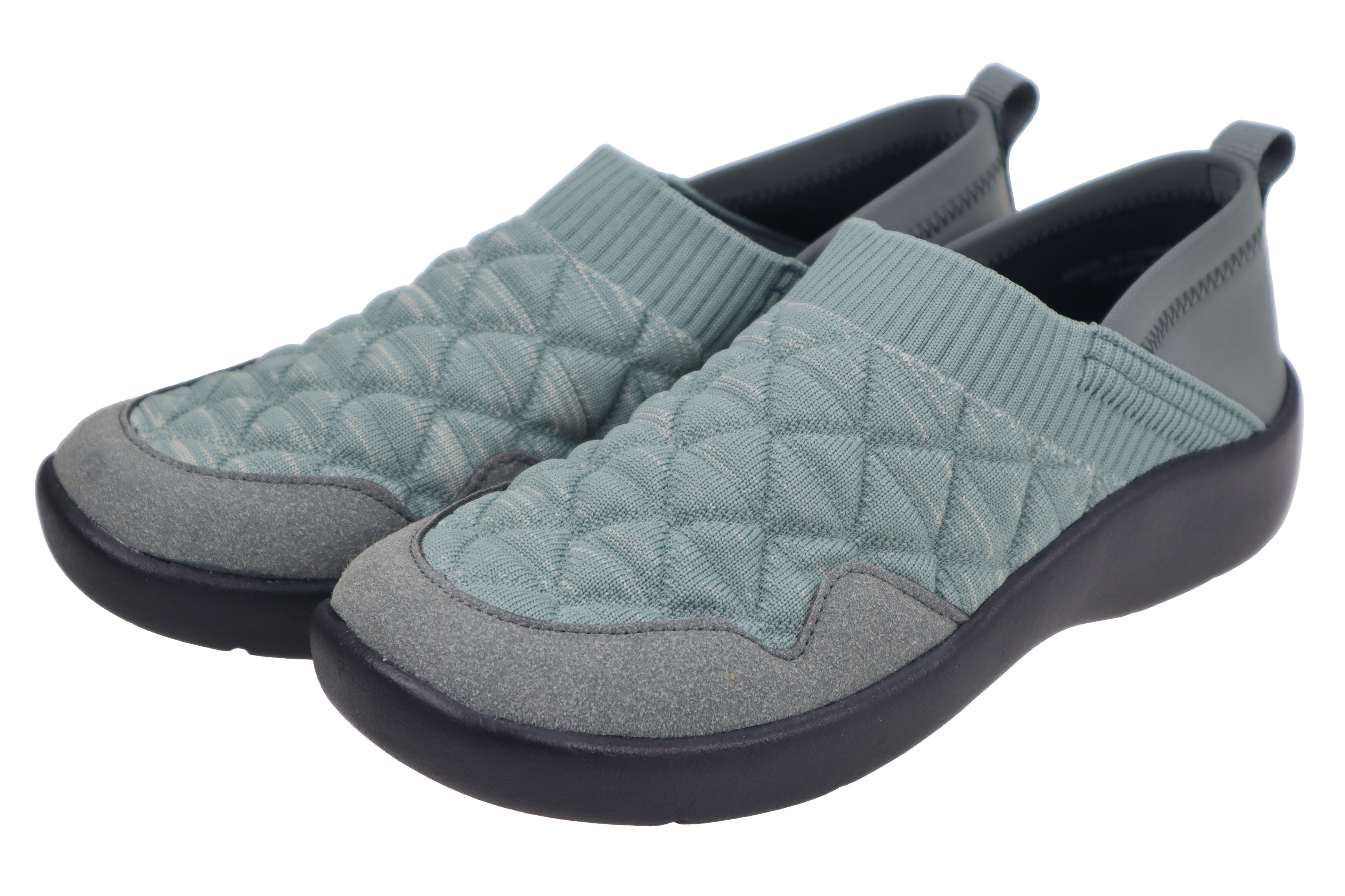 【楽天市場】Pansy パンジー PS1530 グリーン 2Way シューズ スリッポン カカト踏み 婦人 女性用 レディースサンダル キルト 4E 軽量 ニット素材：てくてく 楽天市場店