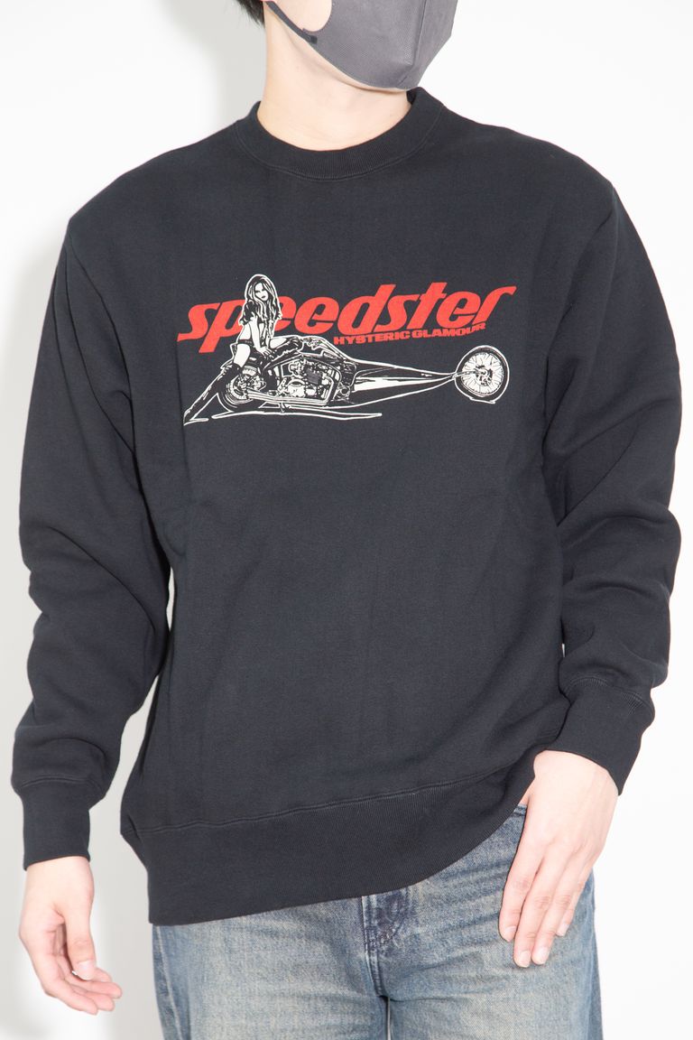 【楽天市場】送料無料 トップス HYSTERIC GLAMOUR SPEEDSTER スウェット / ブラック：Valuation share