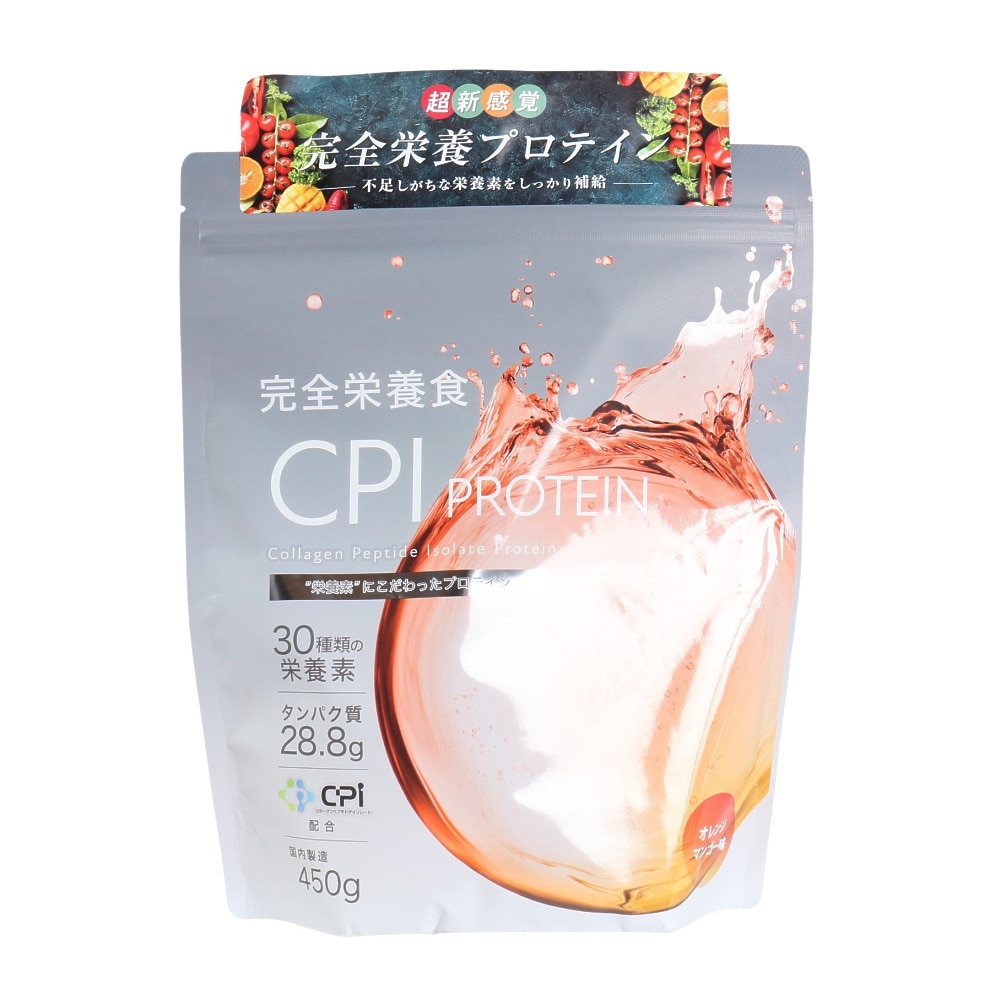 【楽天市場】オレンジマンゴー味 450g 約10回分 CPI完全栄養食プロテイン GWM32TK015 お買い物マラソン：卓球用品専門店 TEN ALLテンオール