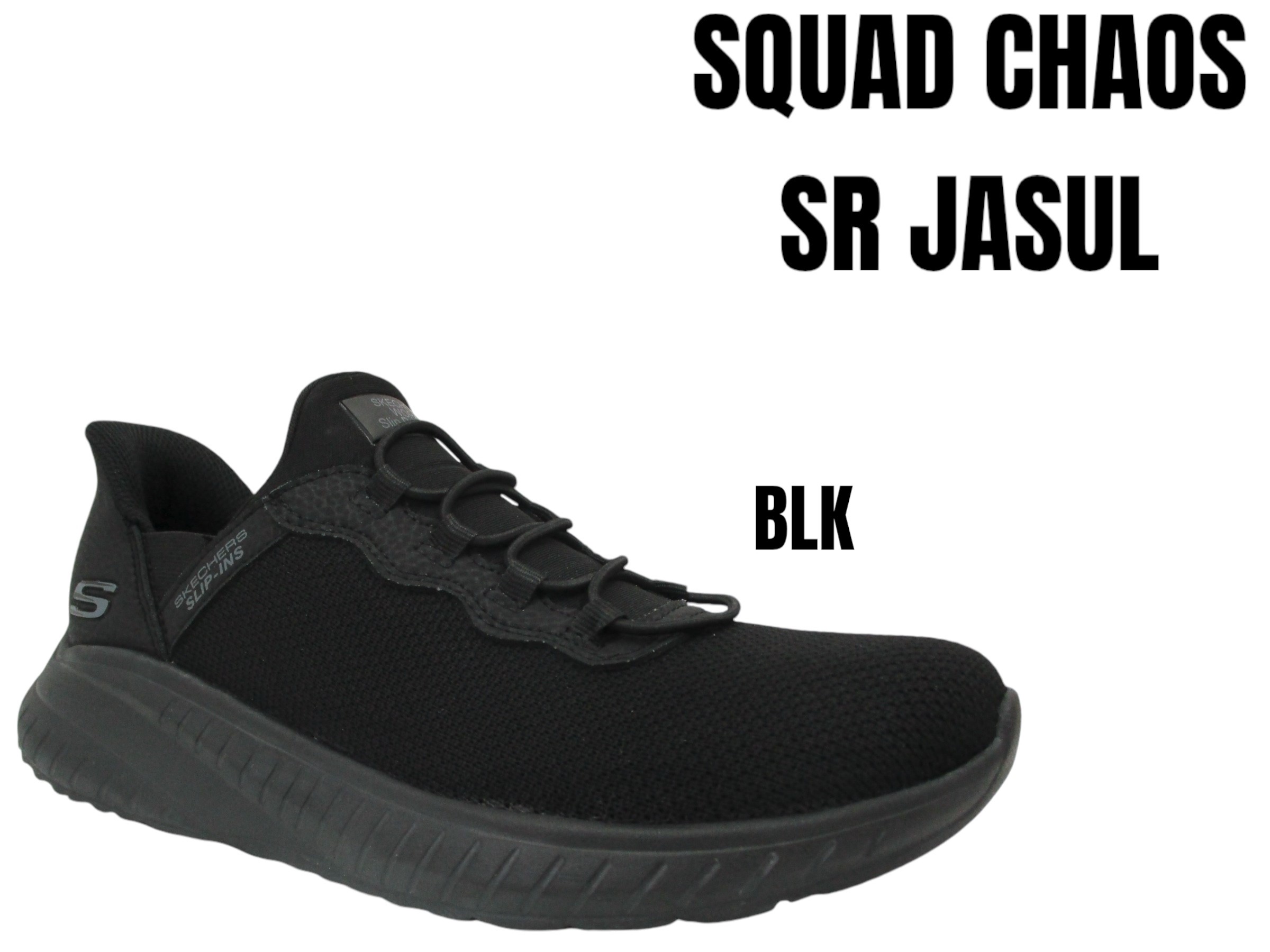 【楽天市場】スケッチャーズ 108194 スリップインズ レディース SQUAD CHAOS SR JASUL レギュラー フィット ...