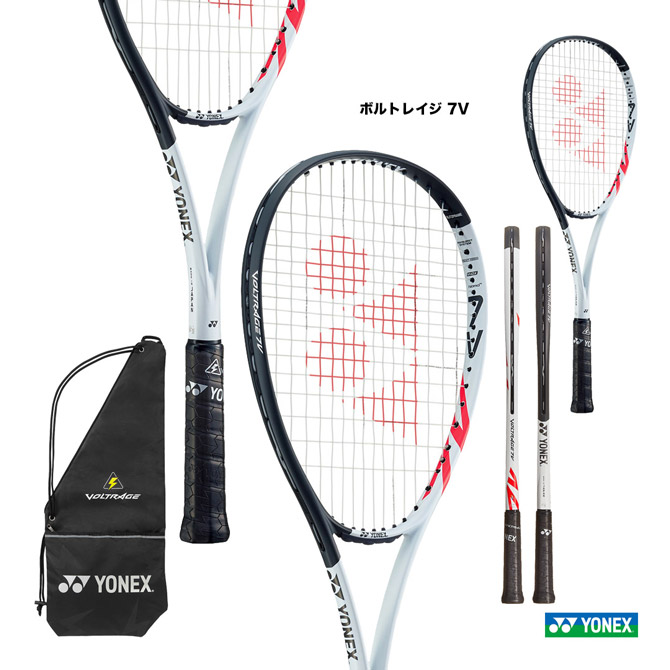 【楽天市場】ヨネックス YONEX ソフトテニスラケット ボルトレイジ 7V VOLTRAGE 7V VR7V（103）：テニスジャパン 楽天市場店