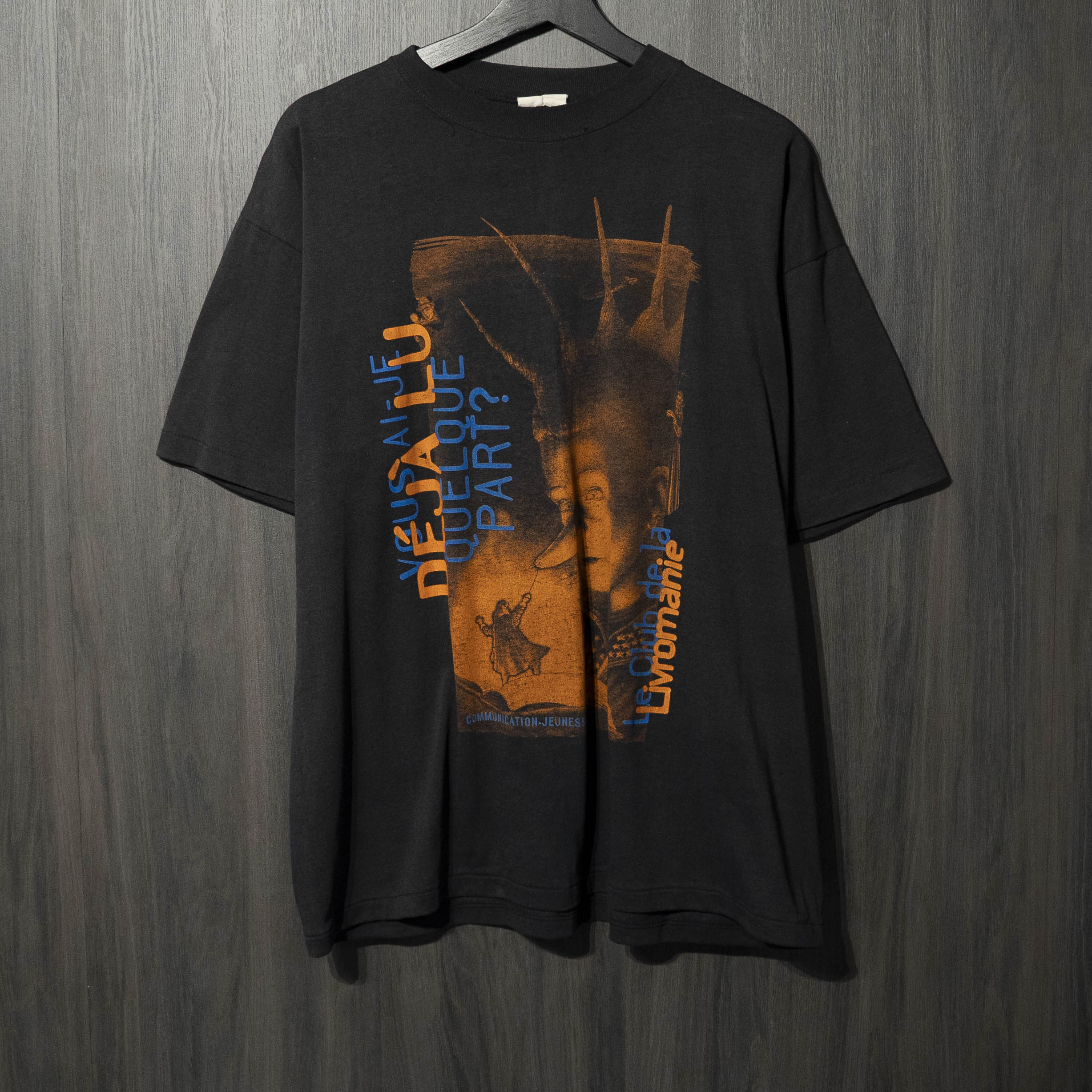 【楽天市場】90s VINTAGE TEE sylvain tremblay ”Art Print " Fits XL 半袖 Tシャツ ...