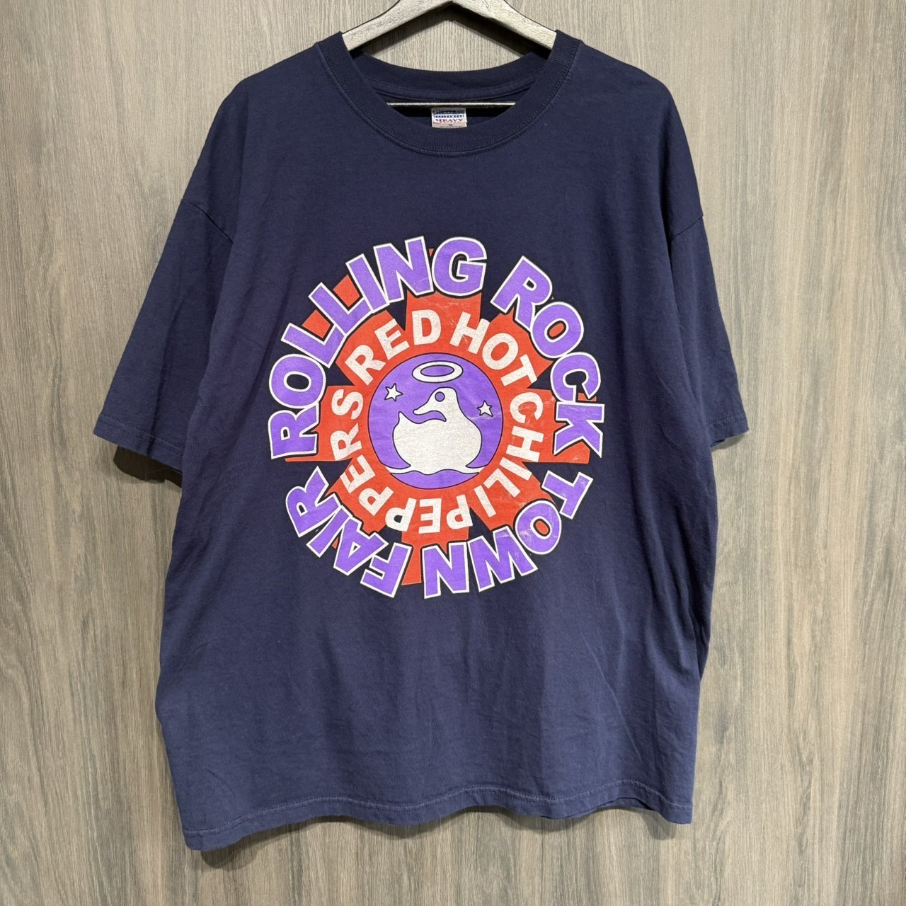 【楽天市場】00s VINTAGE TEE Red Hot Chili Peppers "Rolling Rock Town Fair " GILDAN XL ヴィンテージ レッドホットチリ ...