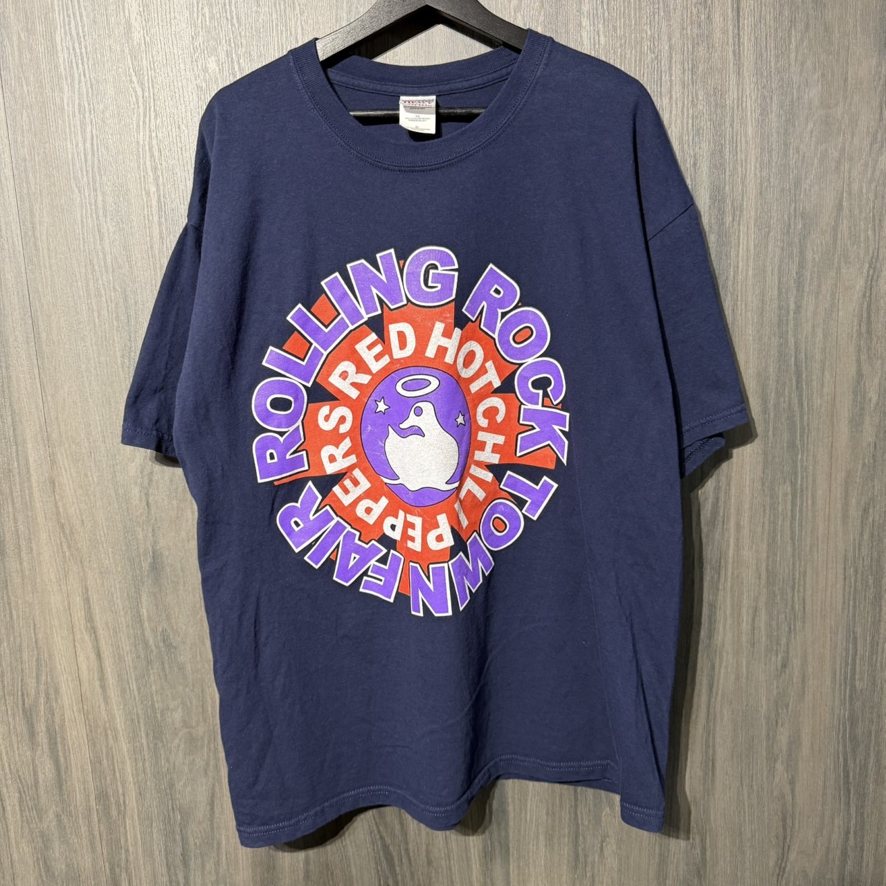 【楽天市場】00s VINTAGE TEE Red Hot Chili Peppers "Rolling Rock Town Fair " GILDAN XL レッドホットチリペッパーズ ...