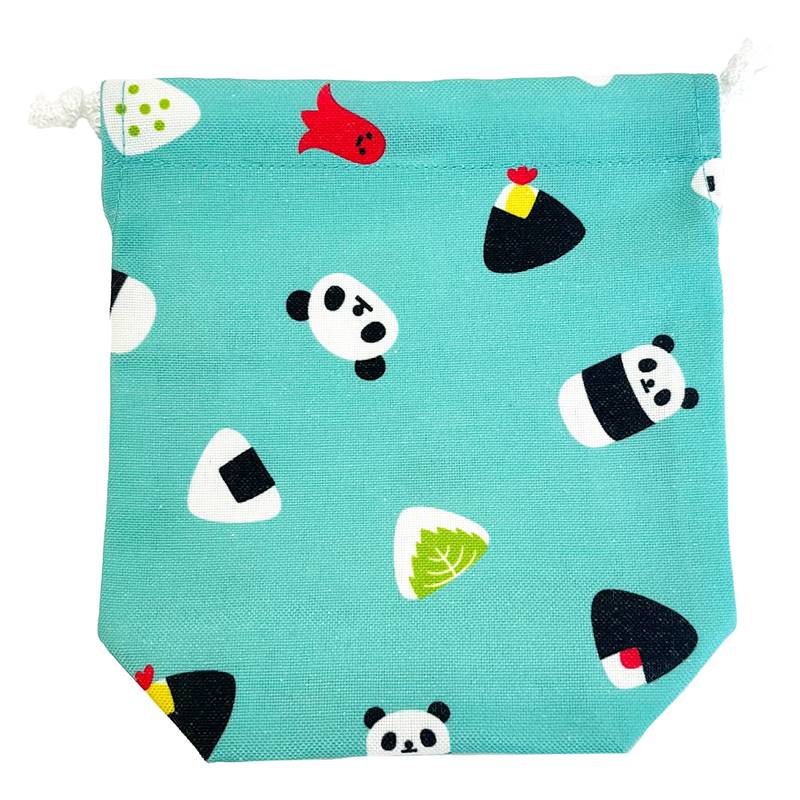 【楽天市場】パンダ柄 コップ巾着袋 GE0942-7B グリーン：天宝堂