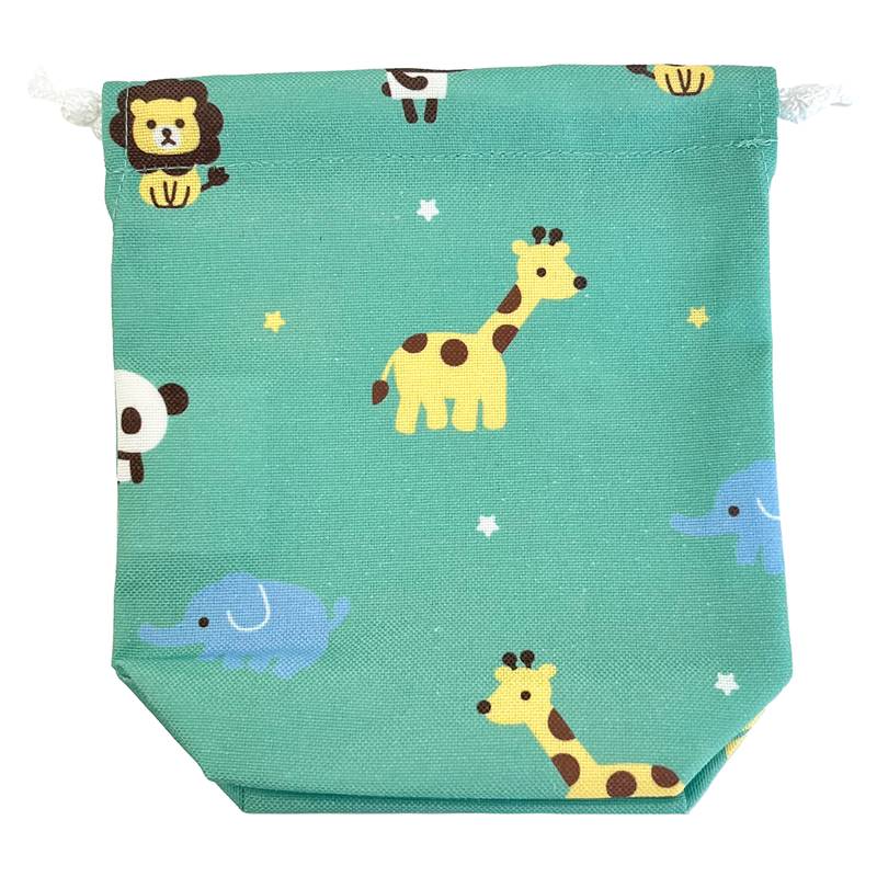 【楽天市場】パンダ柄 コップ巾着袋 GE0942-8B グリーン：天宝堂