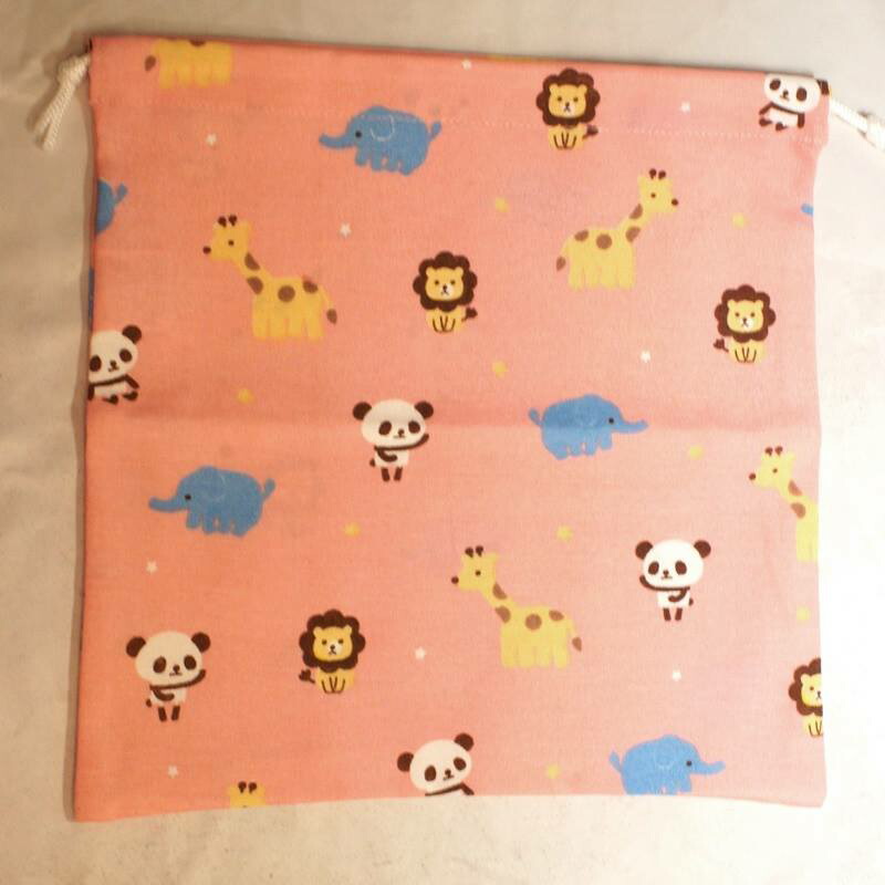 【楽天市場】パンダ スクエア 巾着袋 GE0816-8A GE0941-8A：天宝堂