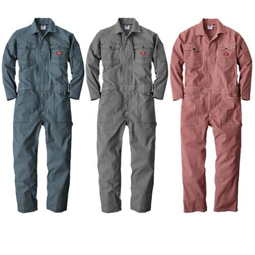 【楽天市場】作業着 ストレッチヒッコリーツナギ D-716 Dickies ディッキーズ SS～5L 長袖：テンテンの森