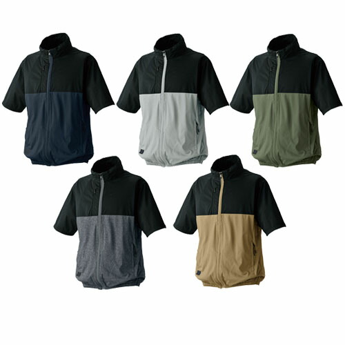 【楽天市場】空調ウェア 服単体 S-AIR AIR ARMOUR エアーショートジャケット シンメン 05371 5L 大きいサイズ：テンテンの森