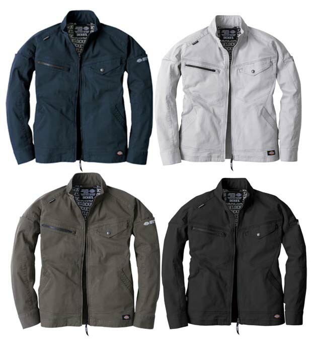 【楽天市場】作業着 ストレッチジャケット アメイジングストレッチチノ D-2880 Dickies ディッキーズ SS～5L 長袖：テンテンの森