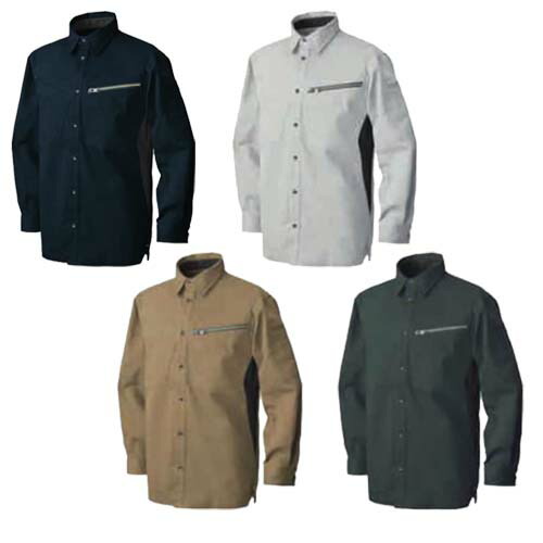 【楽天市場】作業服 シンメン ソリッドストレッチシャツ 02901 5L 大きいサイズ：テンテンの森