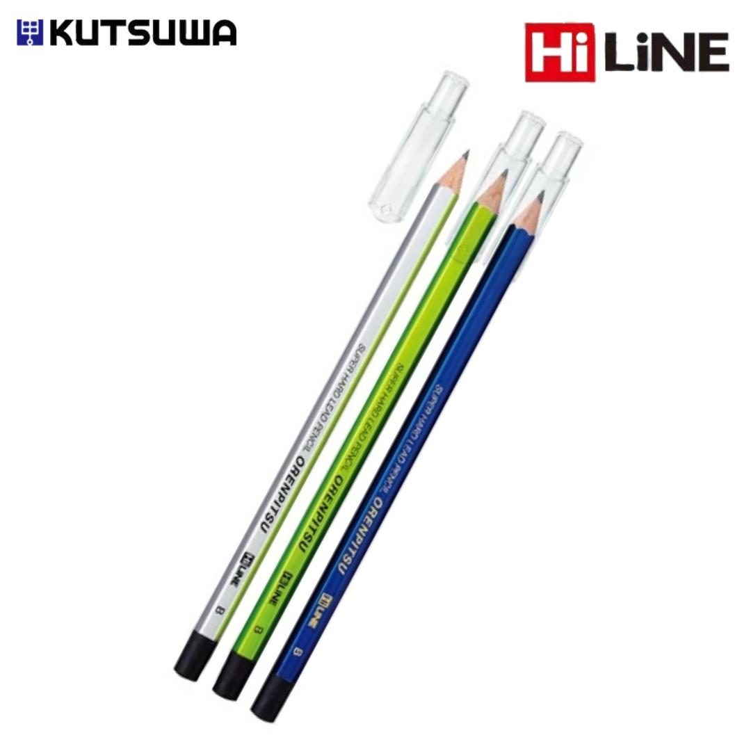 【楽天市場】 クツワ(Kutsuwa) HiLINE 鉛筆 オレンピツ B PA003 3本セット 小学生 男子 女子 男の子 女の子 新入学 新学期 進級 入学祝い 卒園祝い お祝い 正規 ...