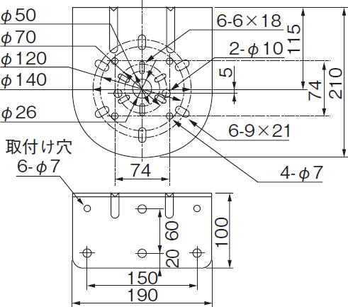 【楽天市場】あす楽対応 SZ-008 パトライト パトライト 壁面取付ブラケット：照明器具の専門店 てるくにでんき