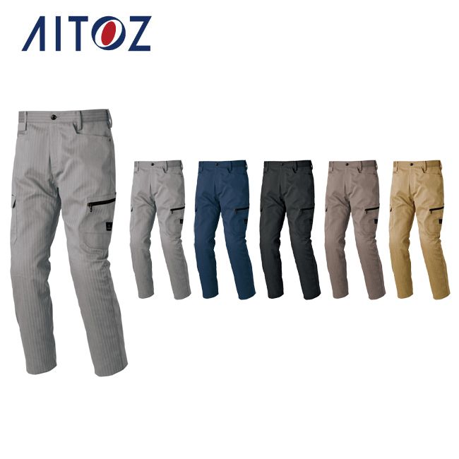 【楽天市場】AZ-60621 アイトス カーゴパンツ（ノータック） ｜ 作業着 作業服 オフィス ユニフォーム メンズ レディース：資材プラス