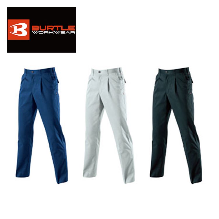 【楽天市場】バートル ワンタックパンツ 【burtle6013】 | BURTLE 作業服 作業着 ユニフォーム 長ズボン パンツ ボトムス かっこいい おしゃれ カジュアル メンズ 男性：資材プラス