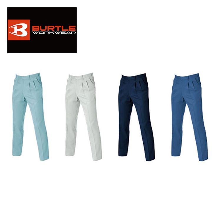 【楽天市場】バートル ツータックパンツ 【burtle7013】 | BURTLE 作業服 作業着 ユニフォーム 長ズボン パンツ ボトムス かっこいい おしゃれ カジュアル メンズ 男性：資材プラス