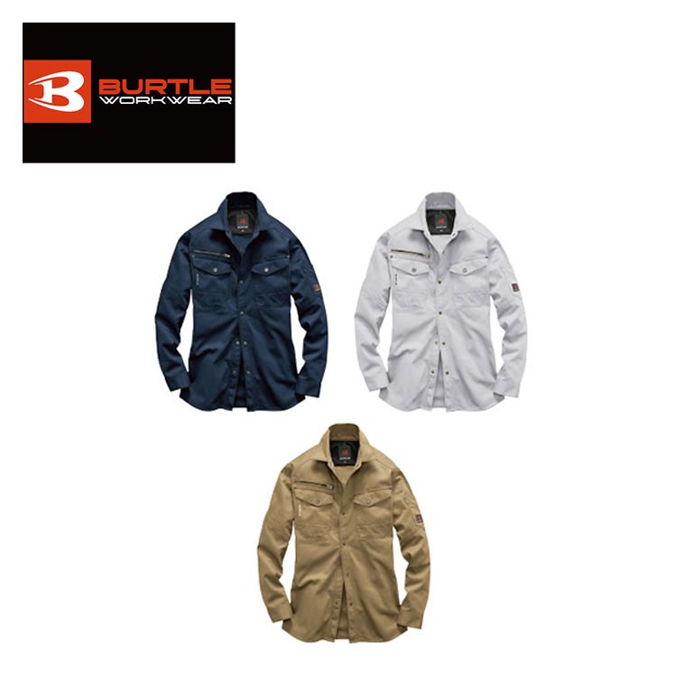 【楽天市場】バートル 長袖シャツ ユニセックス【burtle8105】 | BURTLE 作業服 作業着 ユニフォーム 長袖 シャツ かっこいい おしゃれ カジュアル メンズ 男性：資材プラス