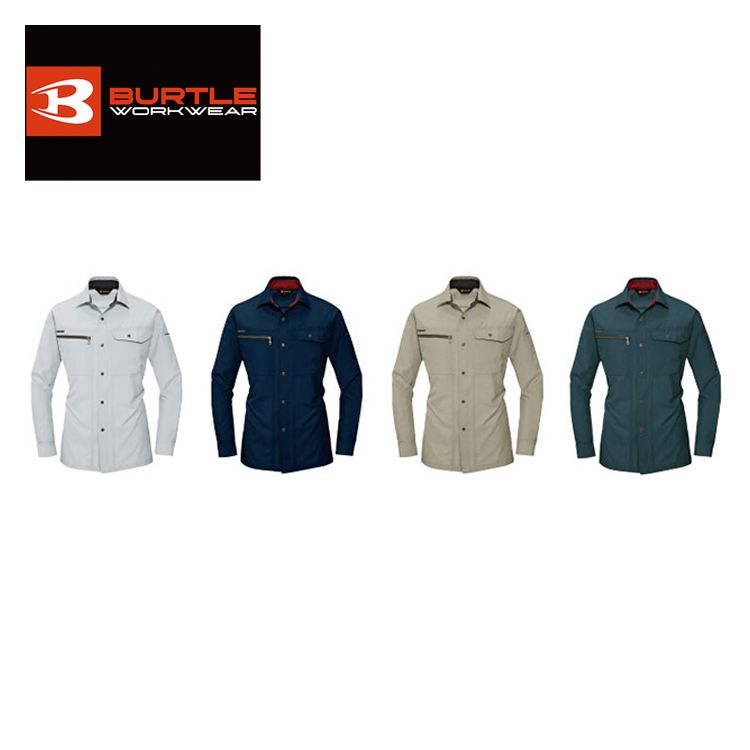 【楽天市場】バートル 長袖シャツ 【burtle9063】 | BURTLE 作業服 作業着 ユニフォーム 長袖 シャツ かっこいい おしゃれ カジュアル メンズ 男性：資材プラス