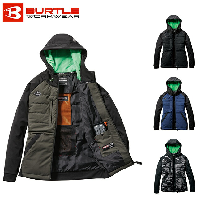 【楽天市場】バートル BURTLE 【3220】 フーディジャケット| メンズ レディース 秋 冬 秋冬 カジュアル おしゃれ かっこいい アウトドア ウェア 大きいサイズ スキー スノボ ...