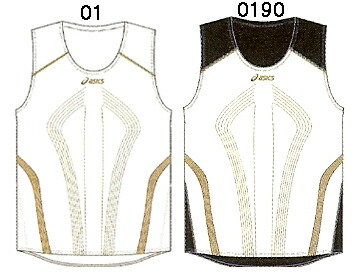 【楽天市場】asics 限定生産TI MEN'Sシングレット：アスリートをサポート！椿スポーツ