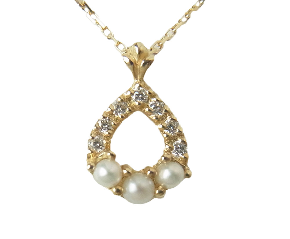 【楽天市場】【65%OFF】碌山 K10YG リトルクラシックスシードパール ダイヤモンド アンティーク風 ペンダント レディース おしゃれ ...