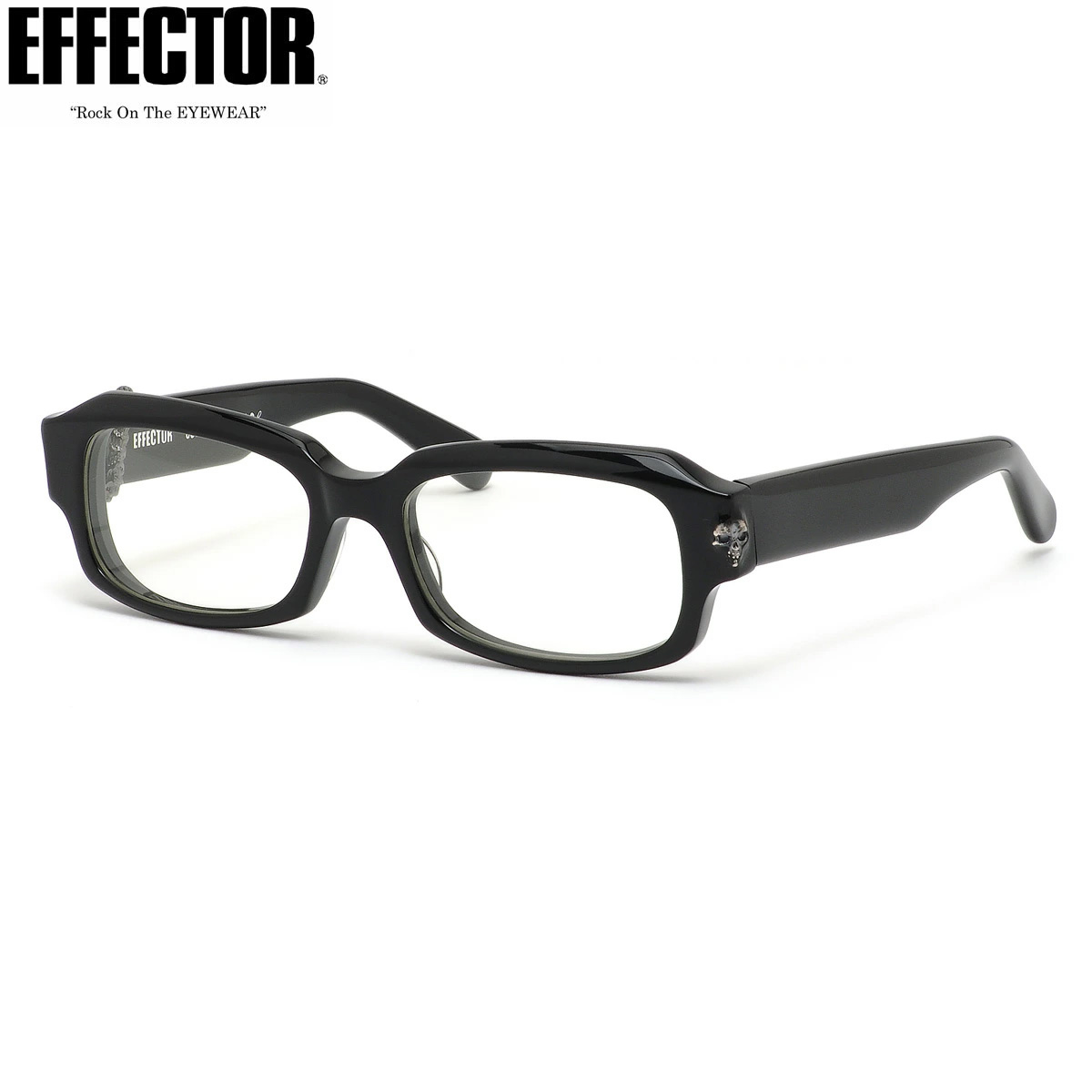 【楽天市場】エフェクター octaver GIGOR II BK 55サイズ メガネ UVカット仕様伊達メガネレンズ付 EFFECTOR × GIGOR ジゴロウ 2 オクターバー 日本製 ...