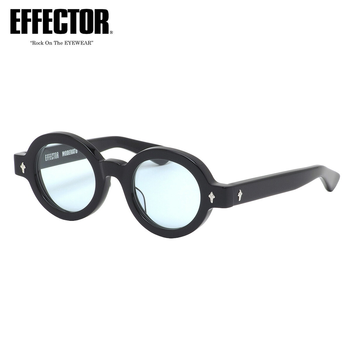 【楽天市場】エフェクター MODERATO BK/BL 46 サングラス EFFECTOR モデラート 黒縁 くろぶち made in Japan 日本製 鯖江 メンズ レディース：メガネ ...