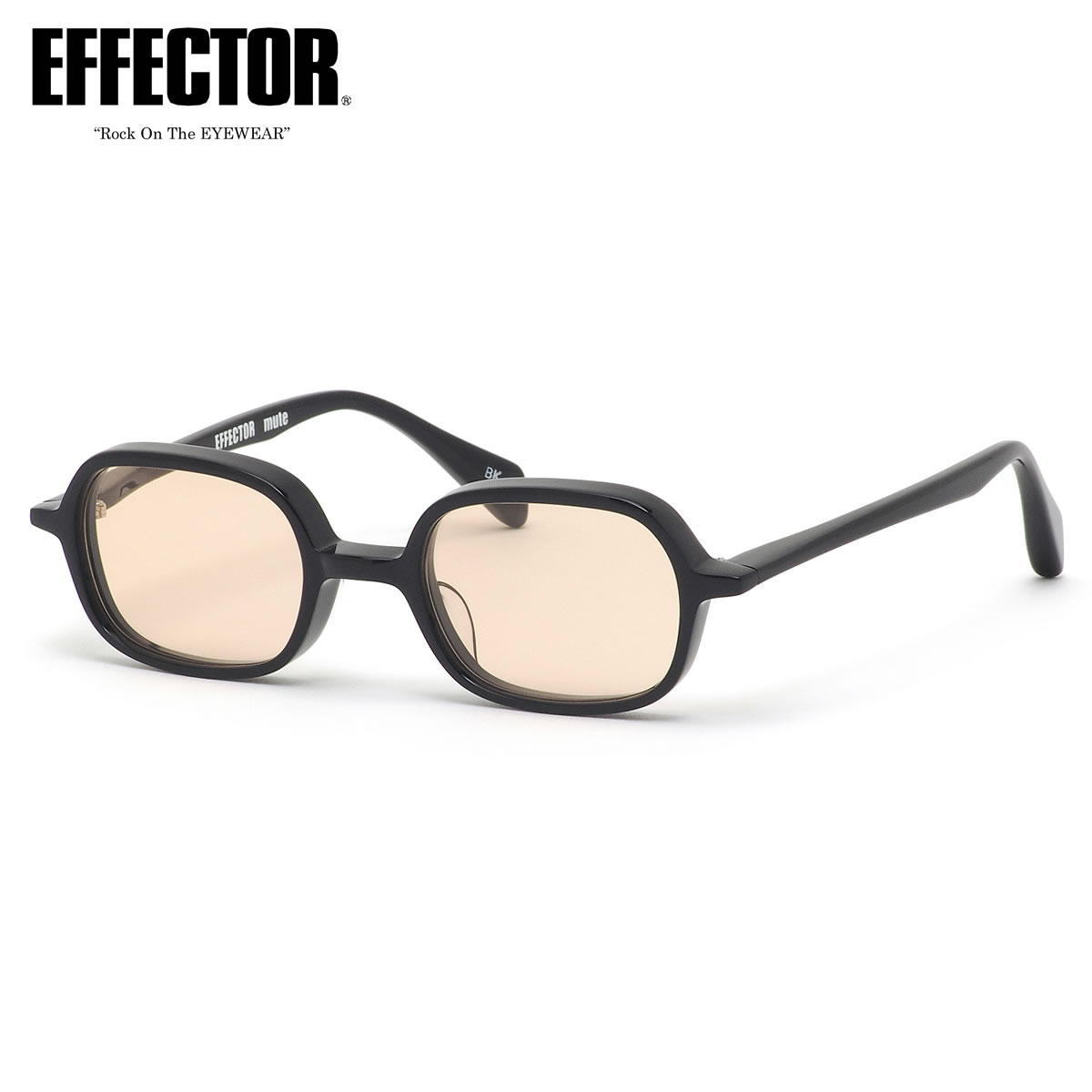 【楽天市場】エフェクター mute BKBR 48サイズ サングラス EFFECTOR ミュート スクエア 日本製 メンズ レディース：メガネ・サングラスのThat’s