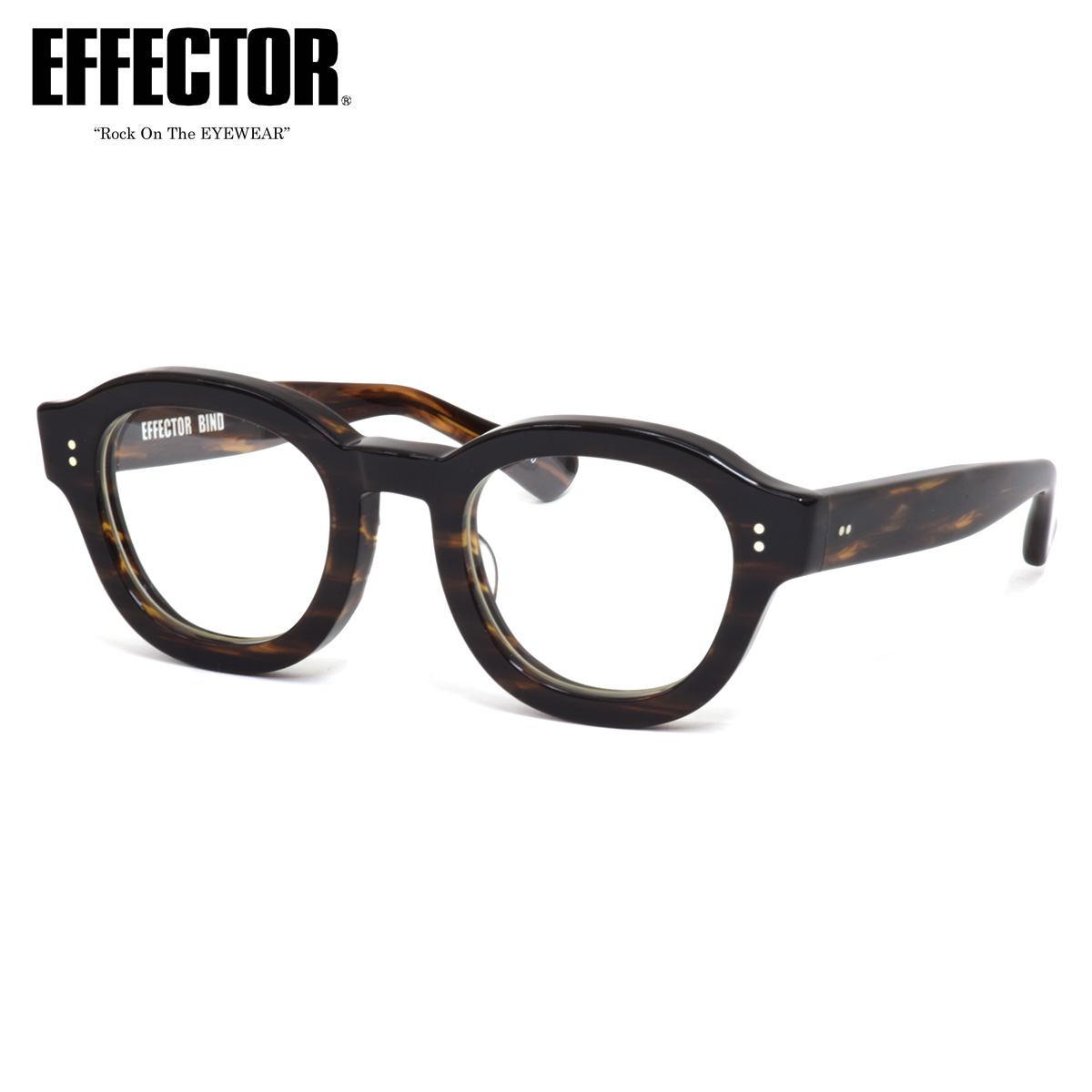 【楽天市場】エフェクター BIND CO 49 メガネ 伊達メガネレンズ付 EFFECTOR バインド made in Japan 日本製 鯖江 大きめ メンズ レディース：メガネ・サングラス ...