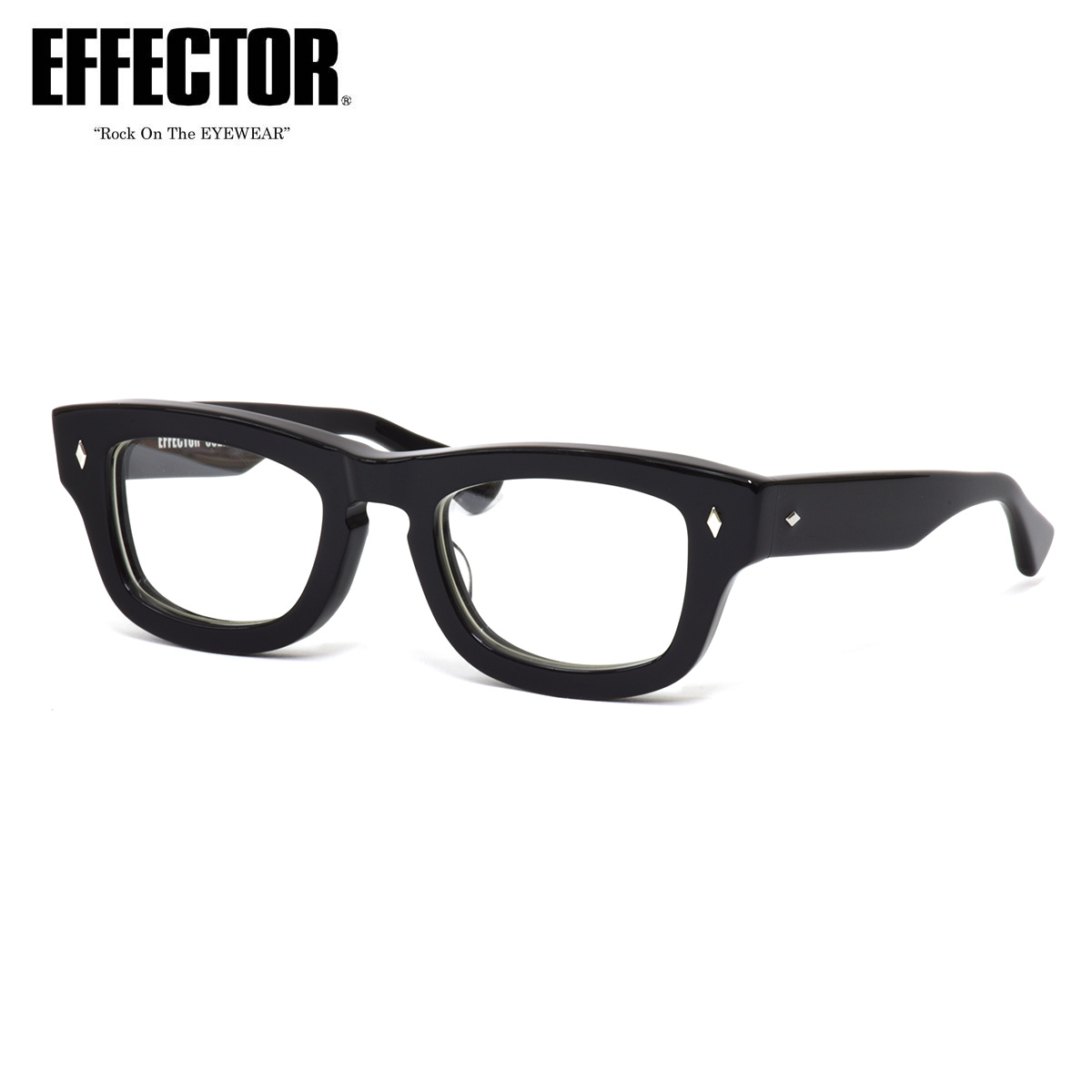 【楽天市場】エフェクター CODA BK 51 メガネ 伊達メガネレンズ付 EFFECTOR コーダ made in Japan 日本製 メンズ レディース：メガネ・サングラスのThat’s