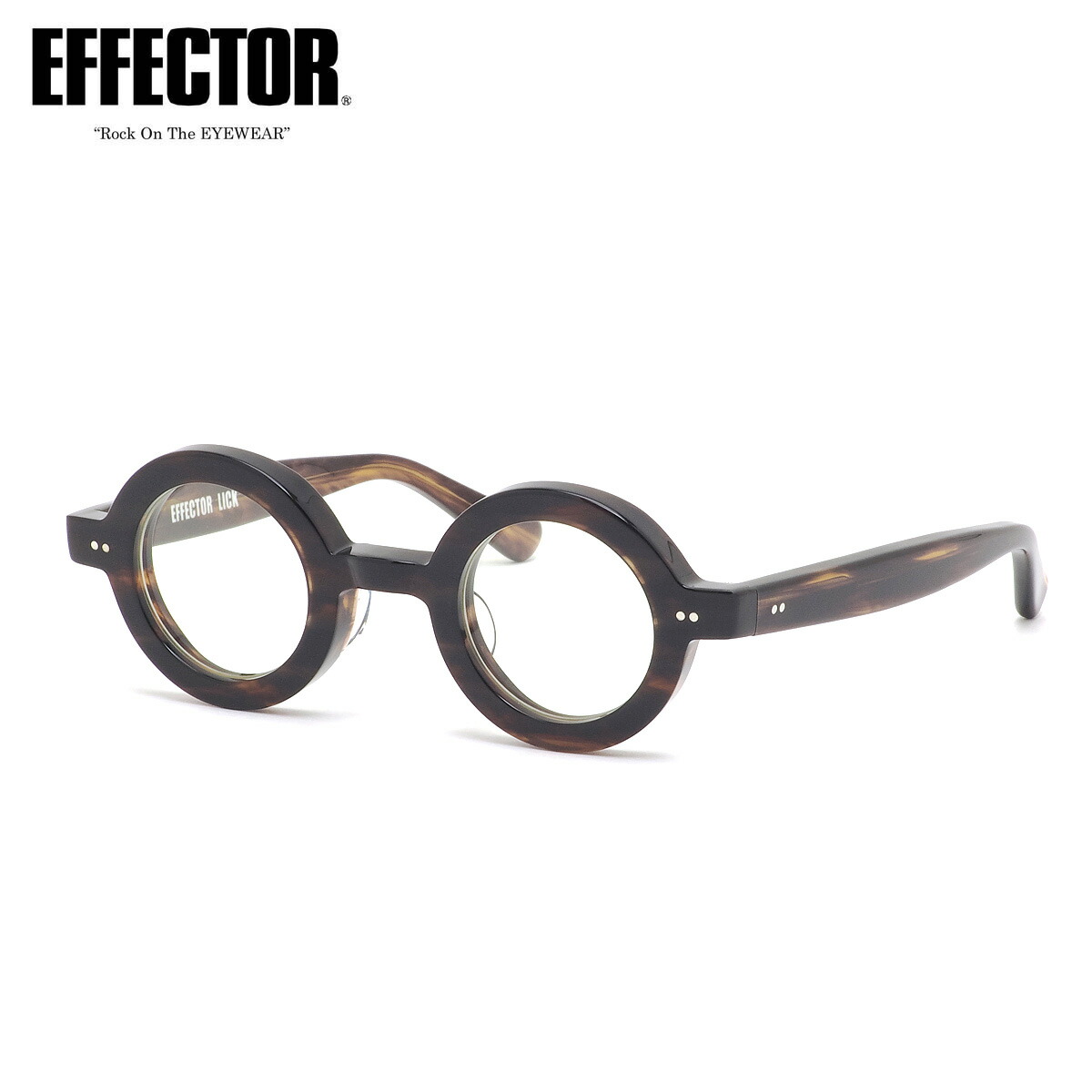 【楽天市場】エフェクター LICK CO 38 メガネ 伊達メガネレンズ付 EFFECTOR リック made in Japan 日本製 メンズ レディース：メガネ・サングラスのThat’s