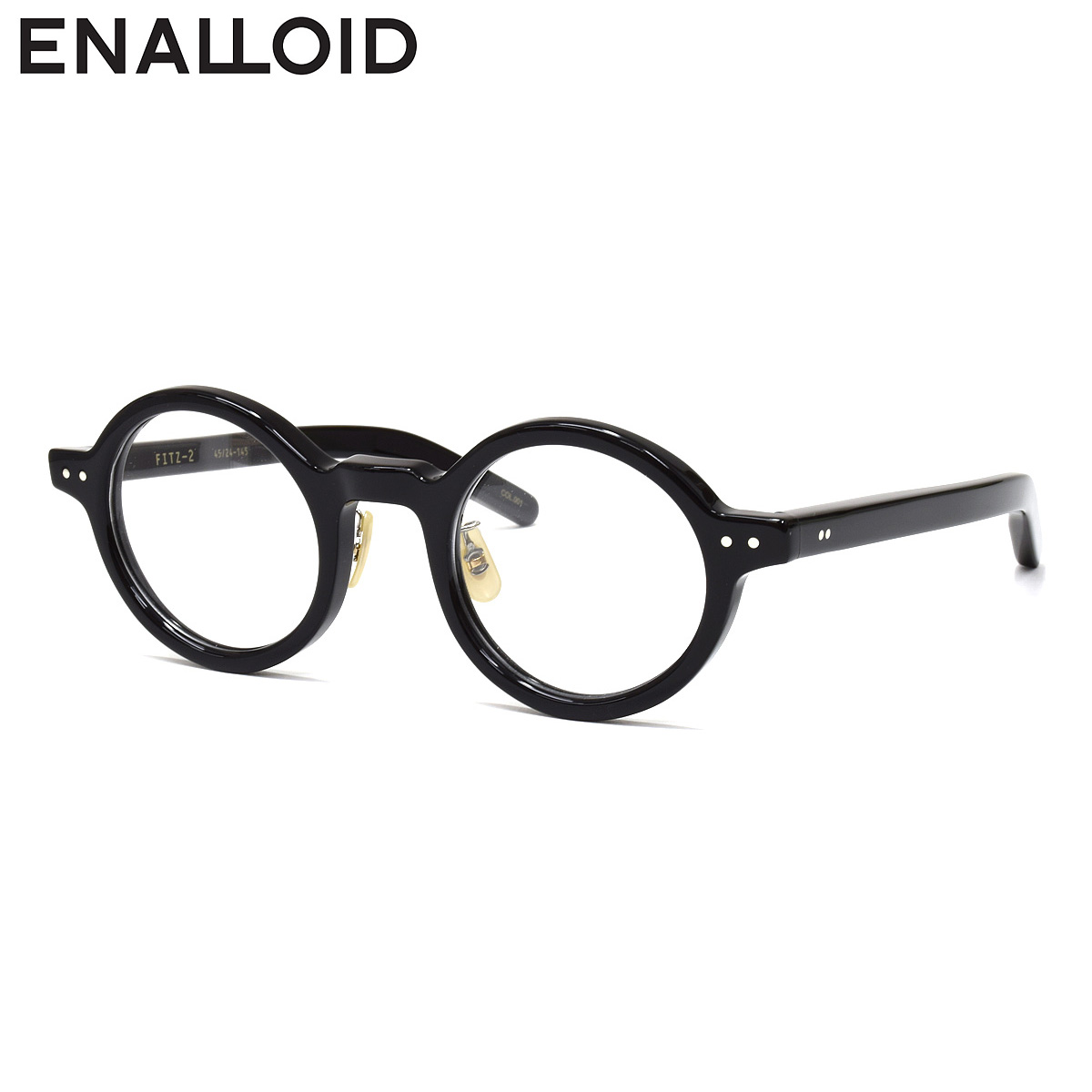【楽天市場】エナロイド FITZ-2 001 45 メガネ ENALLOID フィッツ-2 日本製 国産 メイドインジャパン メンズ ...