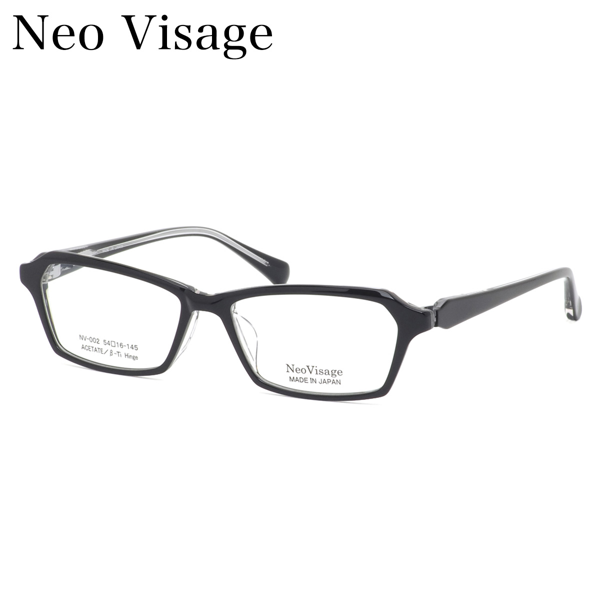 【楽天市場】ネオビサージュ NV-002 1 54 メガネ Neo Visage 国産 日本製 made in Japan メンズ レディース ...