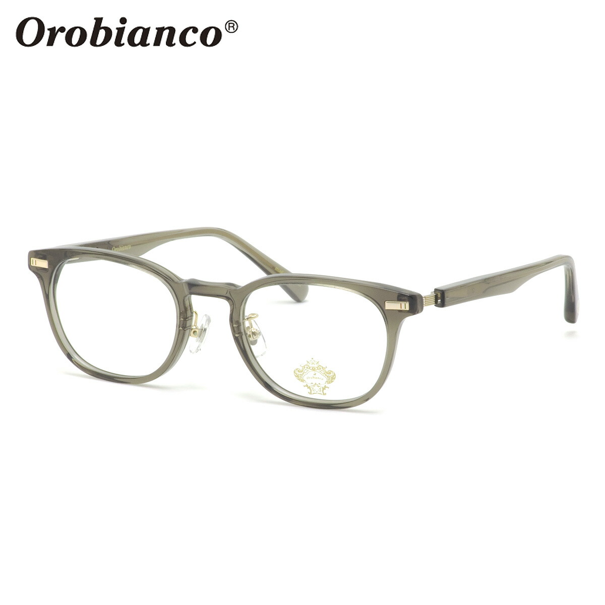 【楽天市場】オロビアンコ ORB-541 SMK 48 メガネ Orobianco バネ蝶番 軽量 Made in Japan 日本製 メンズ ...