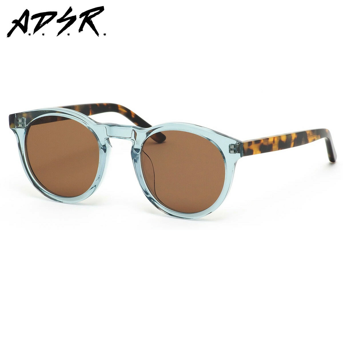 【楽天市場】A.D.S.R. LARKIN 09 47.5サイズ エーディーエスアール ADSR サングラス ラーキン フラットレンズ ボストン 丸メガネ メンズ レディース：メガネ ...