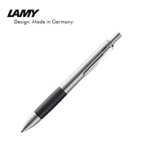 【楽天市場】【LAMY】ラミー 4pen 4ペン 複合 ボールペン マルチファンクション 黒、赤ボールペン シャープペン0.7mm シルバー ...