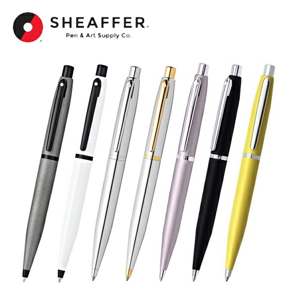 【楽天市場】【12/04～12/11 10%オフクーポン配布中】シェーファー VFM ボールペン マットグレー/グロスホワイトラッカー ...