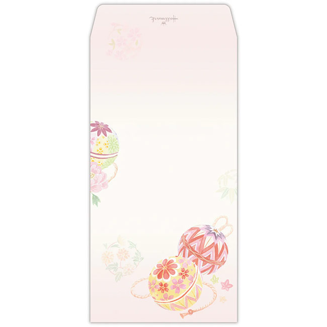 【楽天市場】封筒 彩りてまり 1柄4枚入 EEE-842-024 Hallmark 12冊までメール便可能 M在庫-2-D2：The 文房具 ...