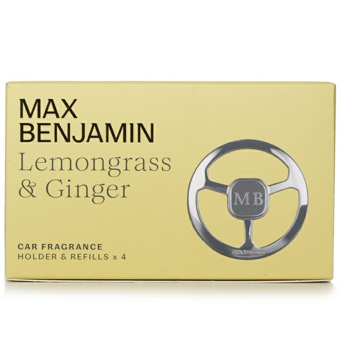 【楽天市場】【月間優良ショップ受賞】 Max Benjamin Car Fragrance Gift Set - Lemongrass And ...
