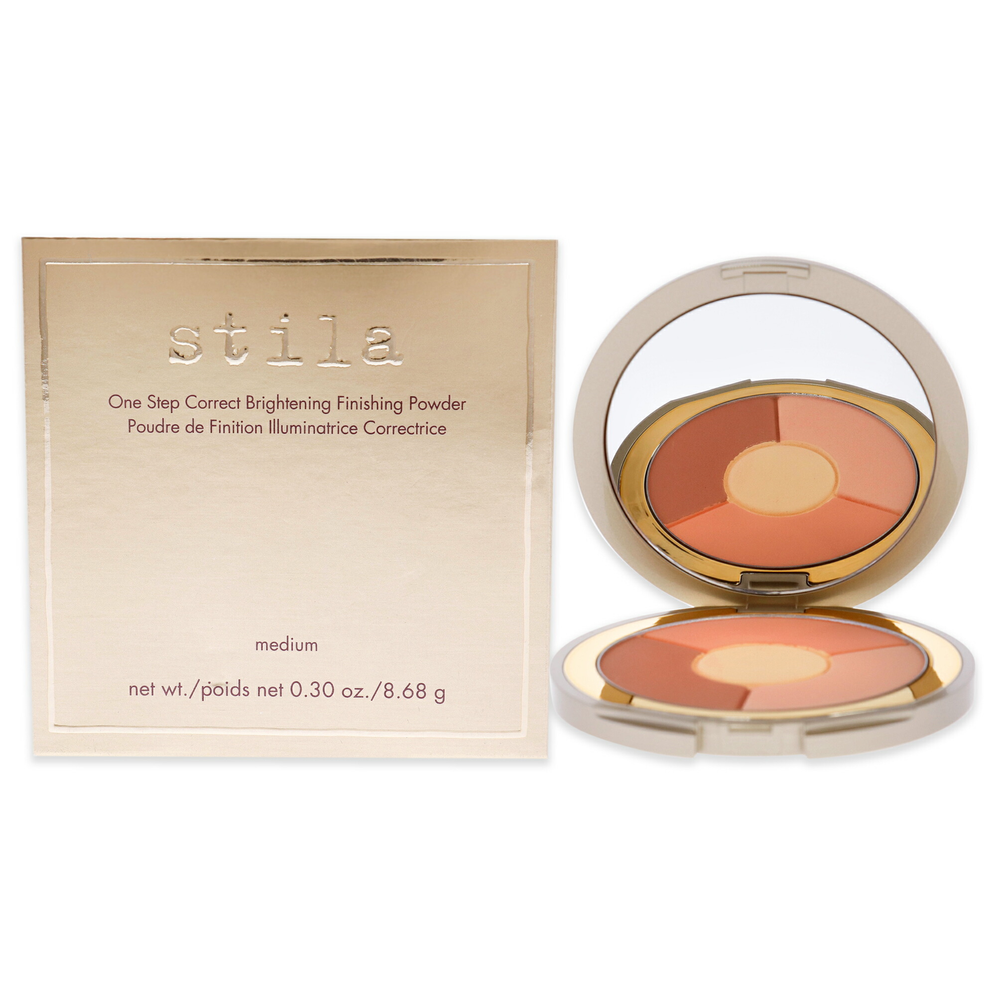 【楽天市場】【月間優良ショップ受賞】 Stila One Step Correct Brightening Finishing Powder ...