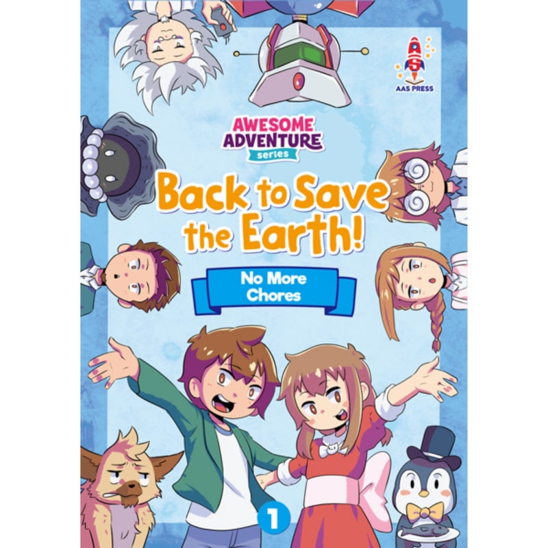 【楽天市場】AAS Press 【Awesome Adventure Level 3 Back to Save the Earth ...