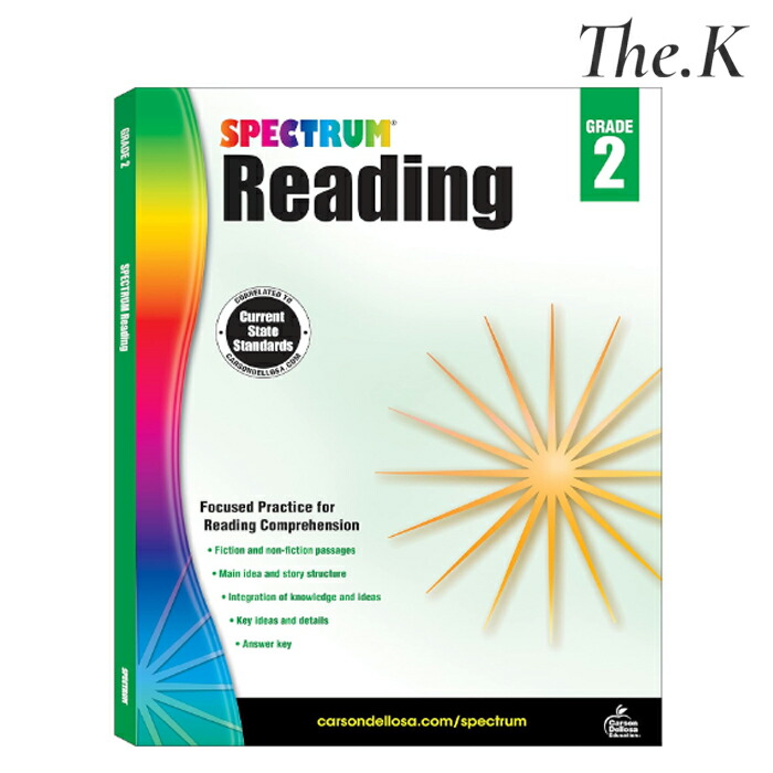 【楽天市場】送料無料 ※国内配送※ 【Spectrum】 Spectrum Reading Workbook, Grade 2: Volume ...