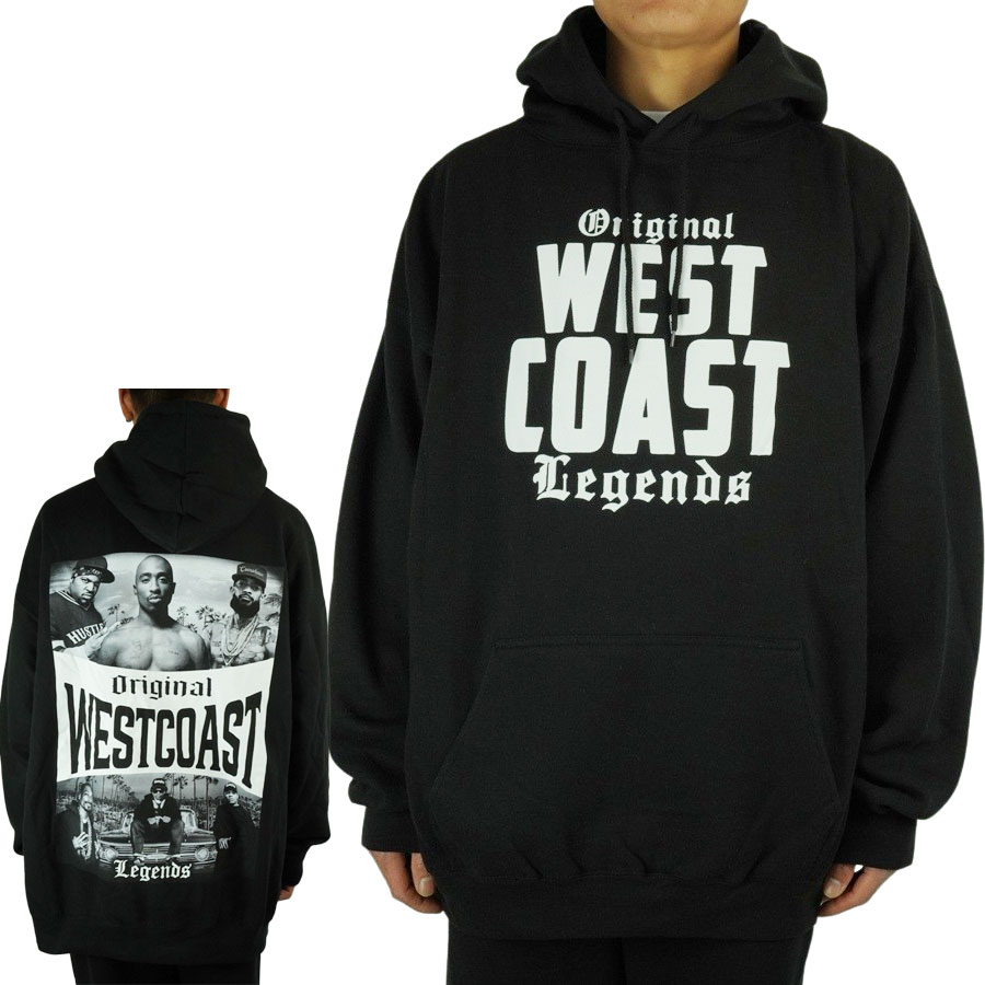 【楽天市場】メンズ パーカーWEST COAST LEGENDS ウエストコーストレジェンズ PRINT PULLOVER HOODY ...