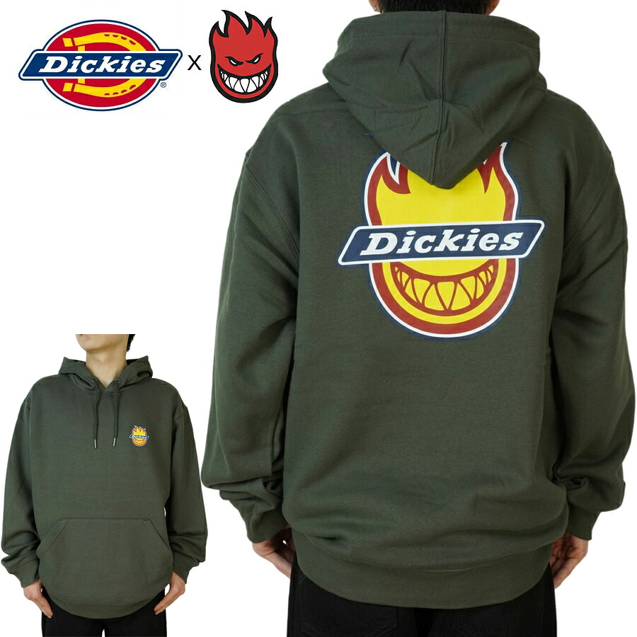 【楽天市場】DICKIES ディッキーズメンズ パーカーDICKIES x SPITFIRE HOODIE ディッキーズ × スピットファイア ...