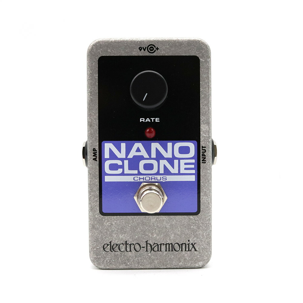 【楽天市場】Electro-Harmonix NANO CLONE コーラス 揺れ物 モジュレーション コンパクトエフェクター エレハモ ...