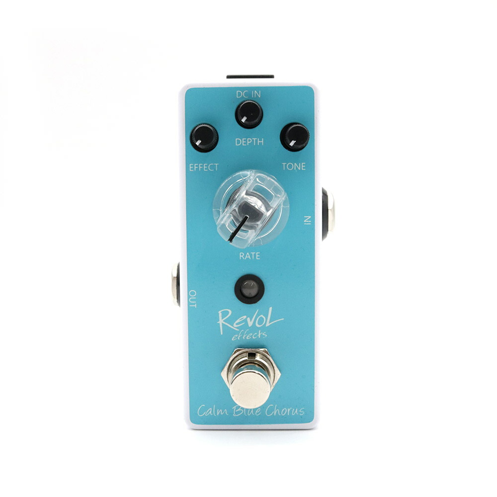 【楽天市場】Revol Calm Blue Chorus ECO-01 コーラスエフェクター コンパクトエフェクター リボル：THEONE楽天市場店