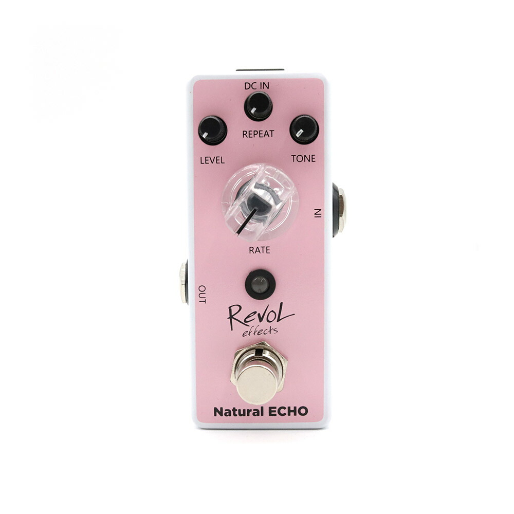 【楽天市場】Revol Natural ECHO EEC-01 エコー 空間系 コンパクトエフェクター リボル：THEONE楽天市場店